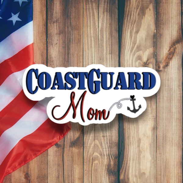 Coast Guard Mom - Etsy
