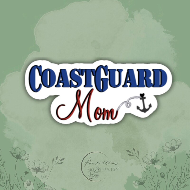 Coast Guard Mom - Etsy