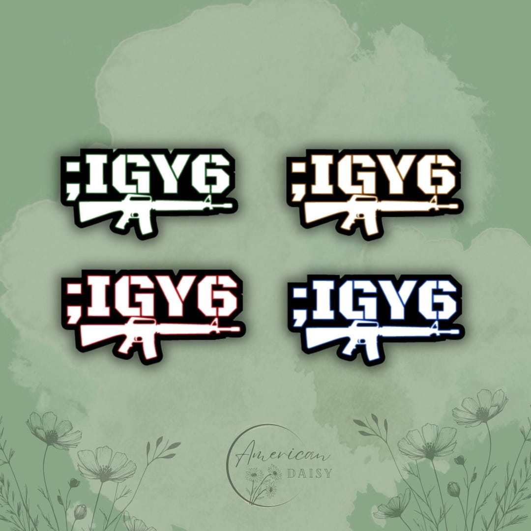 I've Got Your Six Stickers, ;IGY6 Stickers, Military Stickers, I Got ...