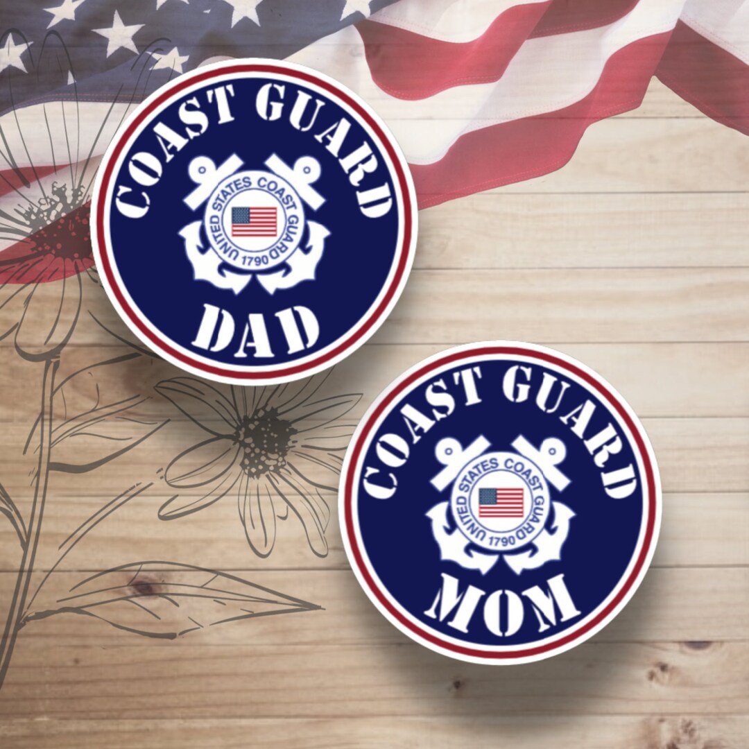 Coast Guard Sticker, Personalized Coast Guard Sticker, Coast Guard Wife ...
