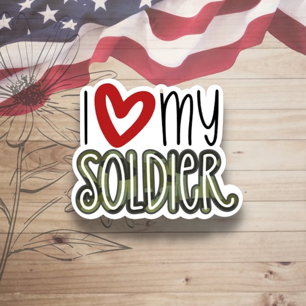 Love My Soldier - Etsy