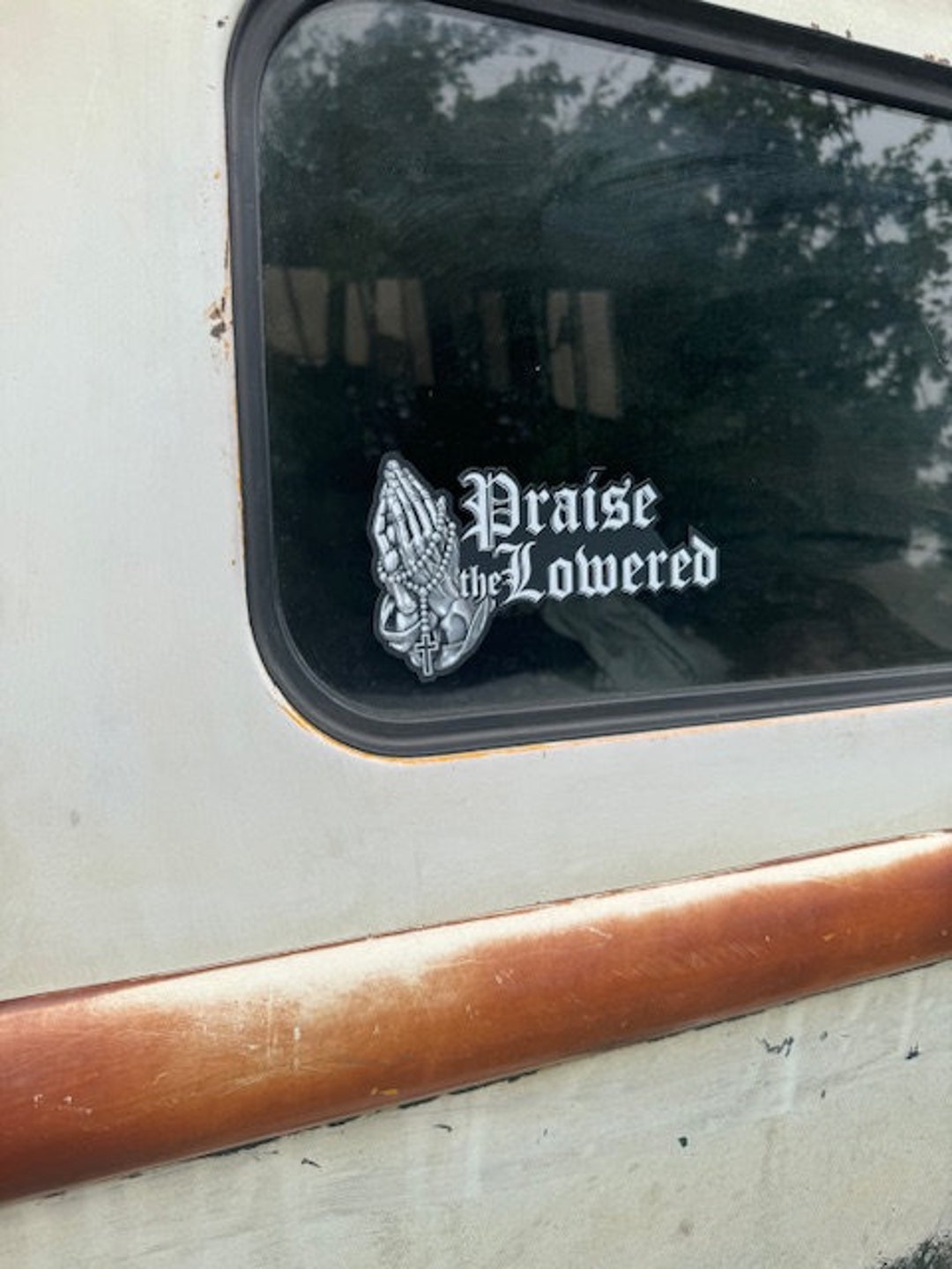 Praise the Lowered Sticker - Etsy