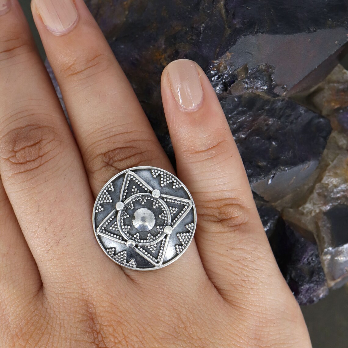 Boho Tribal Rings, Antique Look Rings, Adjustable Rings, High Quality ...
