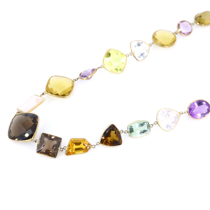 Multi Chain Necklace - Etsy