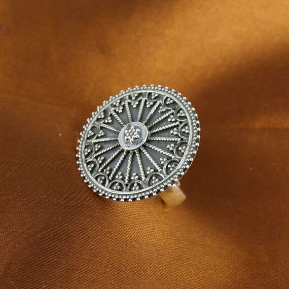925 Sterling Silver Ring Tribal Statement Rings Indian - Etsy