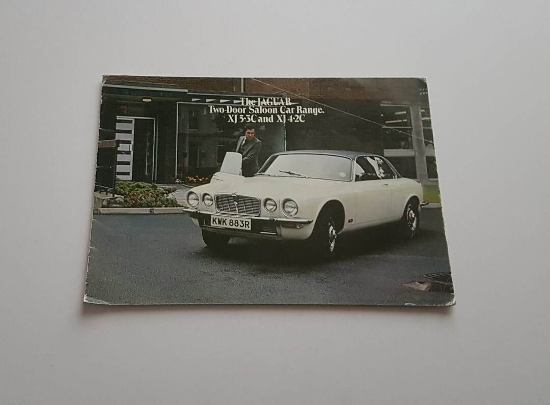 Vintage Car Brochure Jaguar XJ5.3C XJ4.2C 1976 - Etsy