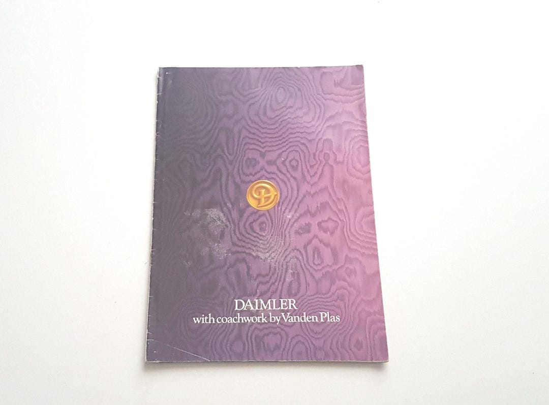 Vintage 1978 Diamler Double Six and 4.2 Vanden Plas Brochure, Vintage ...