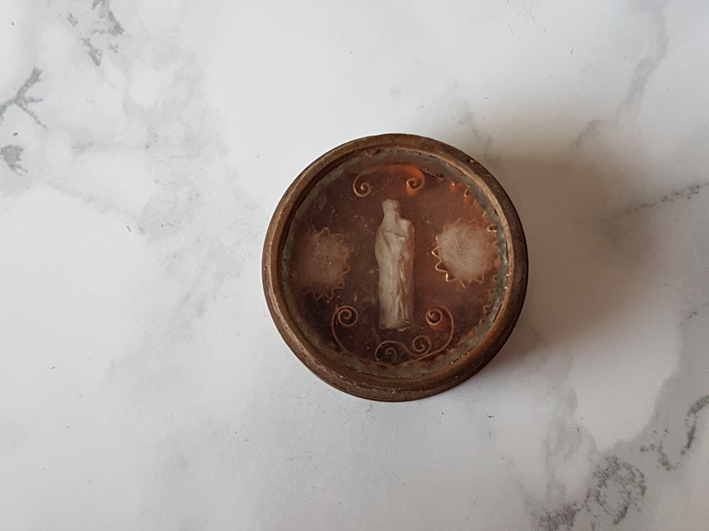 Victorian Turned Wood Travel Reliquary, Relic, Saint, Religious - Etsy