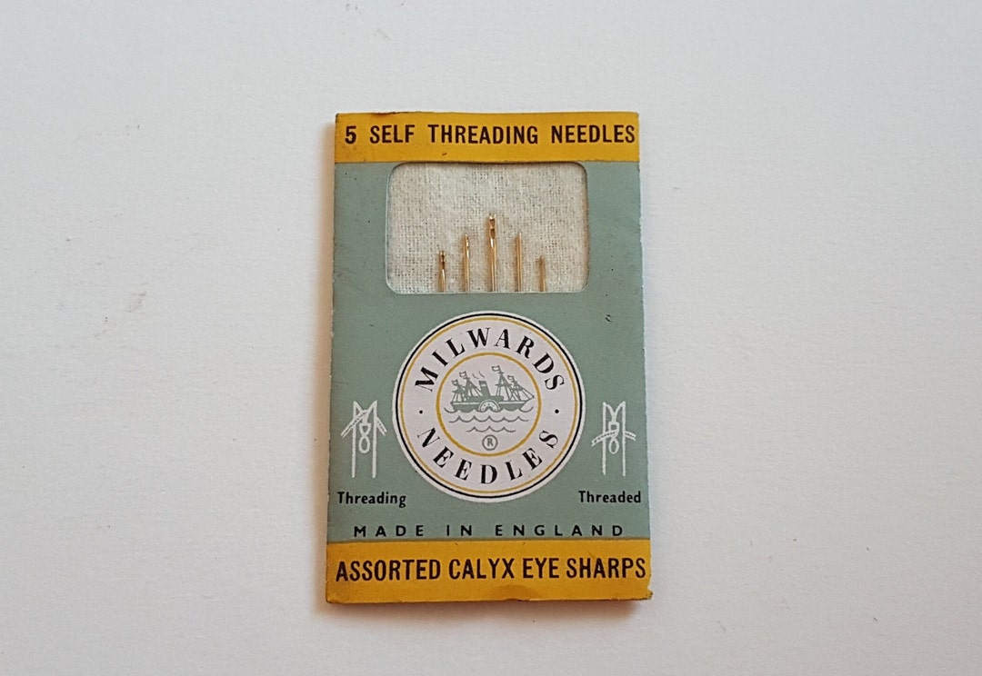 Vintage Milwards Self Threading Sewing Needles , New Old Stock ...