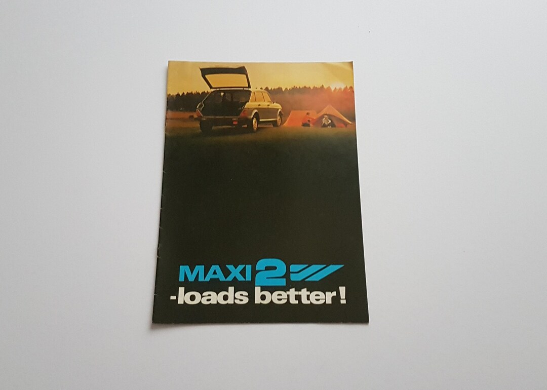 Vintage Car Brochure Austin Maxi 2, Loads Better!, Collector, Gift - Etsy