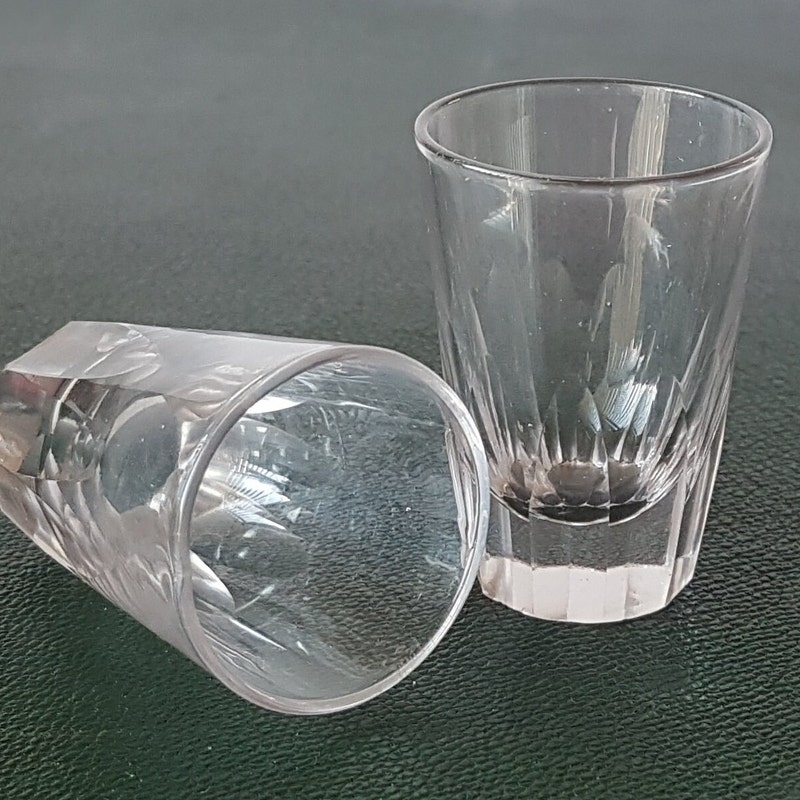 Antique Shot Glasses - Etsy