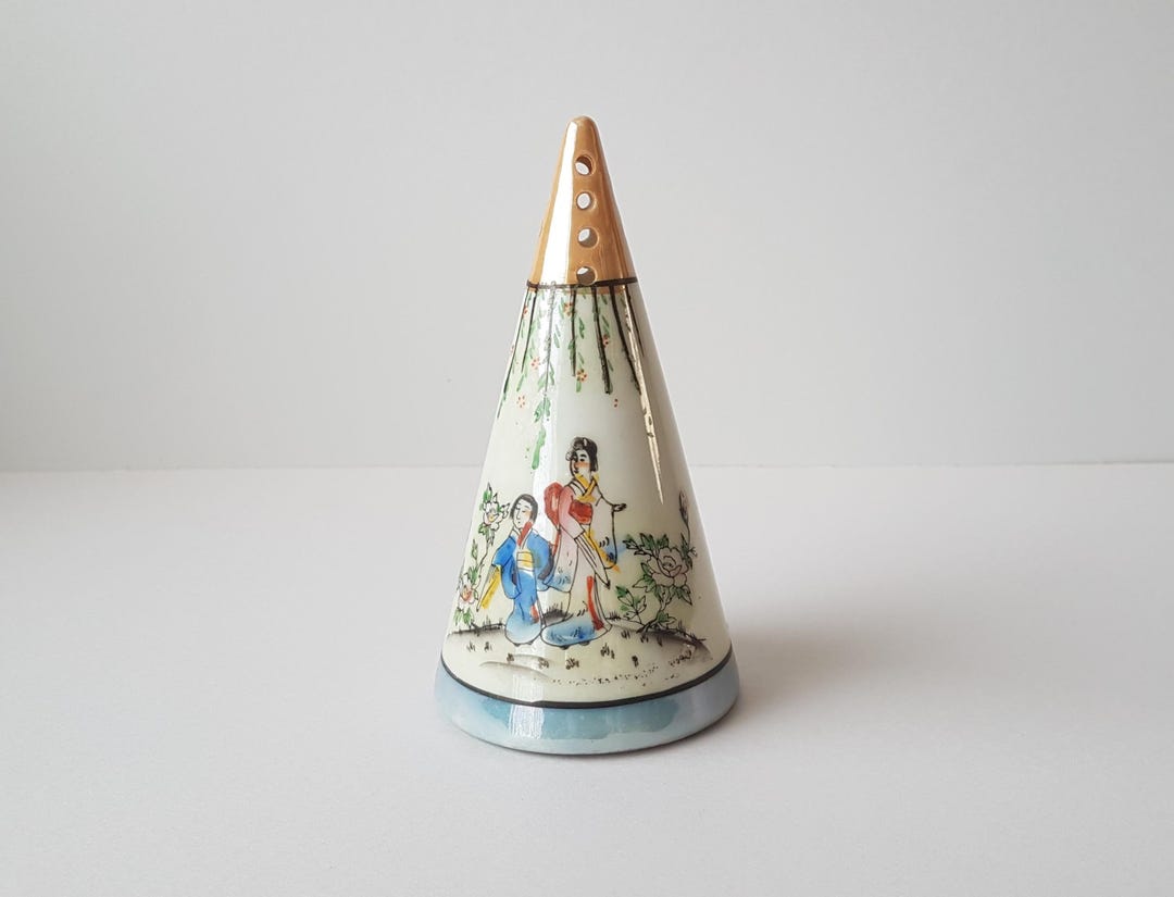 Vintage Art Deco Japanese Luster Wear Sugar Shaker, Conical - Etsy