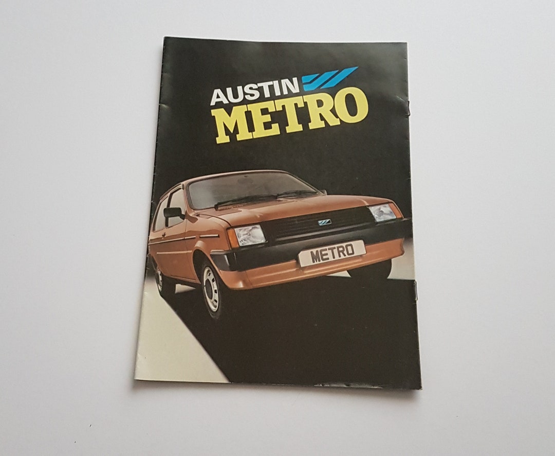 Vintage Car Brochure Austin Metro - Etsy