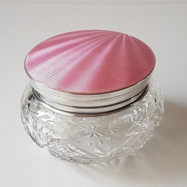 Glass Powder Jar - Etsy