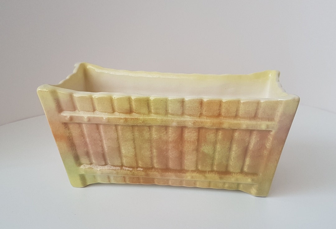 Vintage Window Planter, Plant Pot, Vulcan Ware, Country, Succulents ...