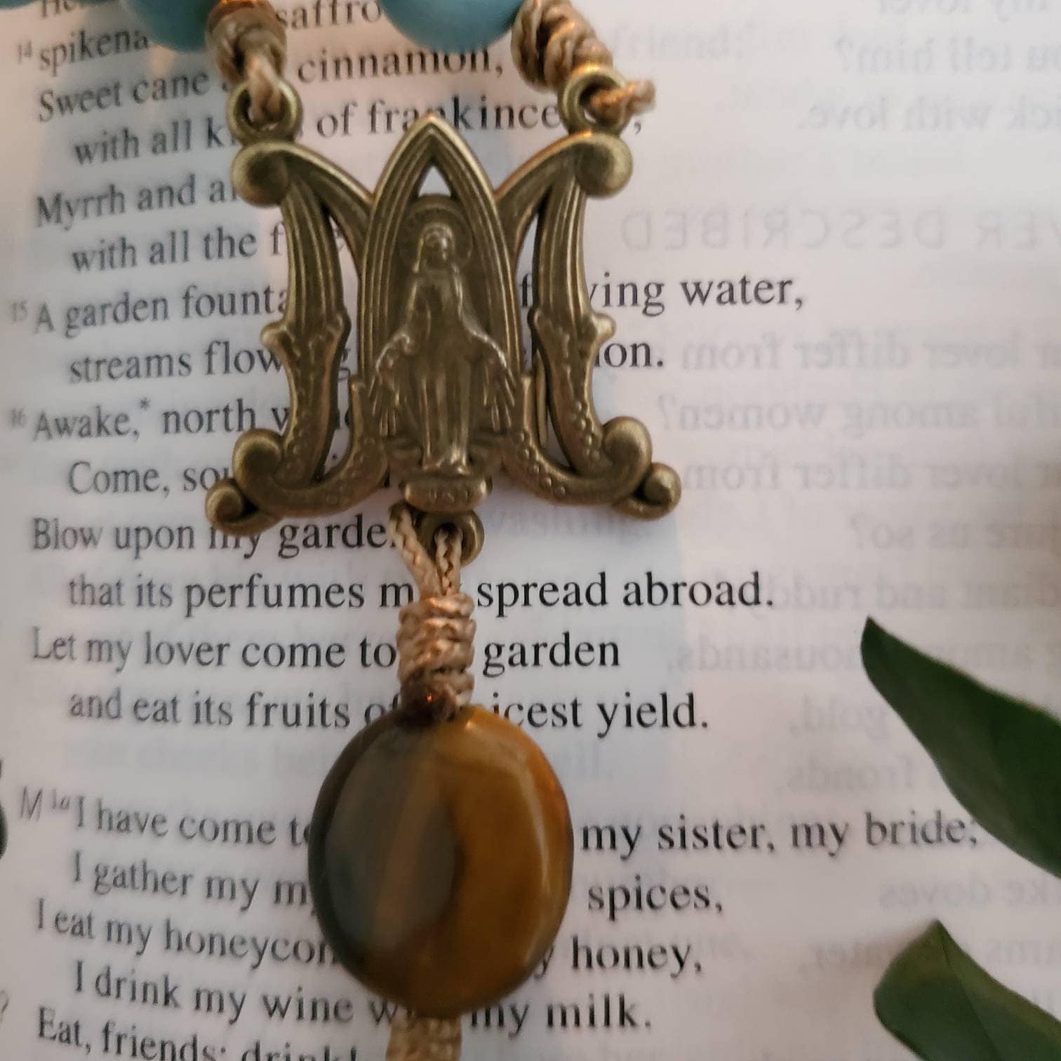 Handcrafted Sea of Auspice Maria Rosary/ Catholic - Etsy