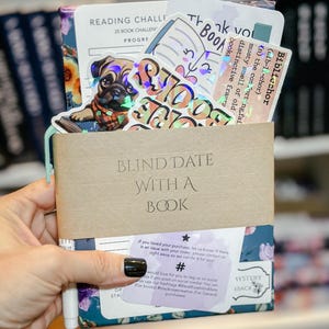 Blind Date With a Book Surprise Book, Review Bookmark, Highlighter ...
