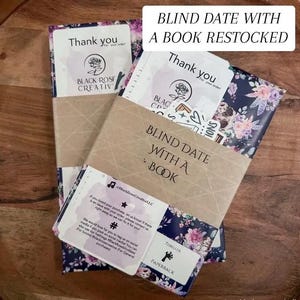 Blind Date With a Book Surprise Book, Review Bookmark, Highlighter ...