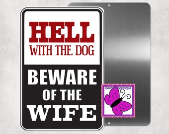 Beware Wife Sign | Etsy