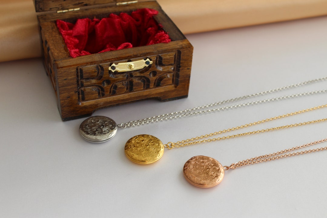 Locket With Picture, Hidden Locket, Locket Multiple Picture, Multiple ...