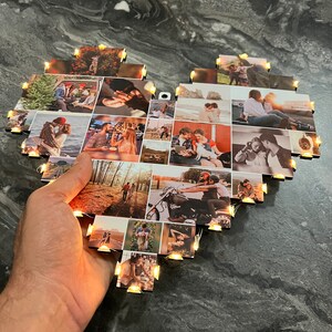 Photo Collage Gift for Valentine, Unique Gift With 23 Photos, Wonderful ...