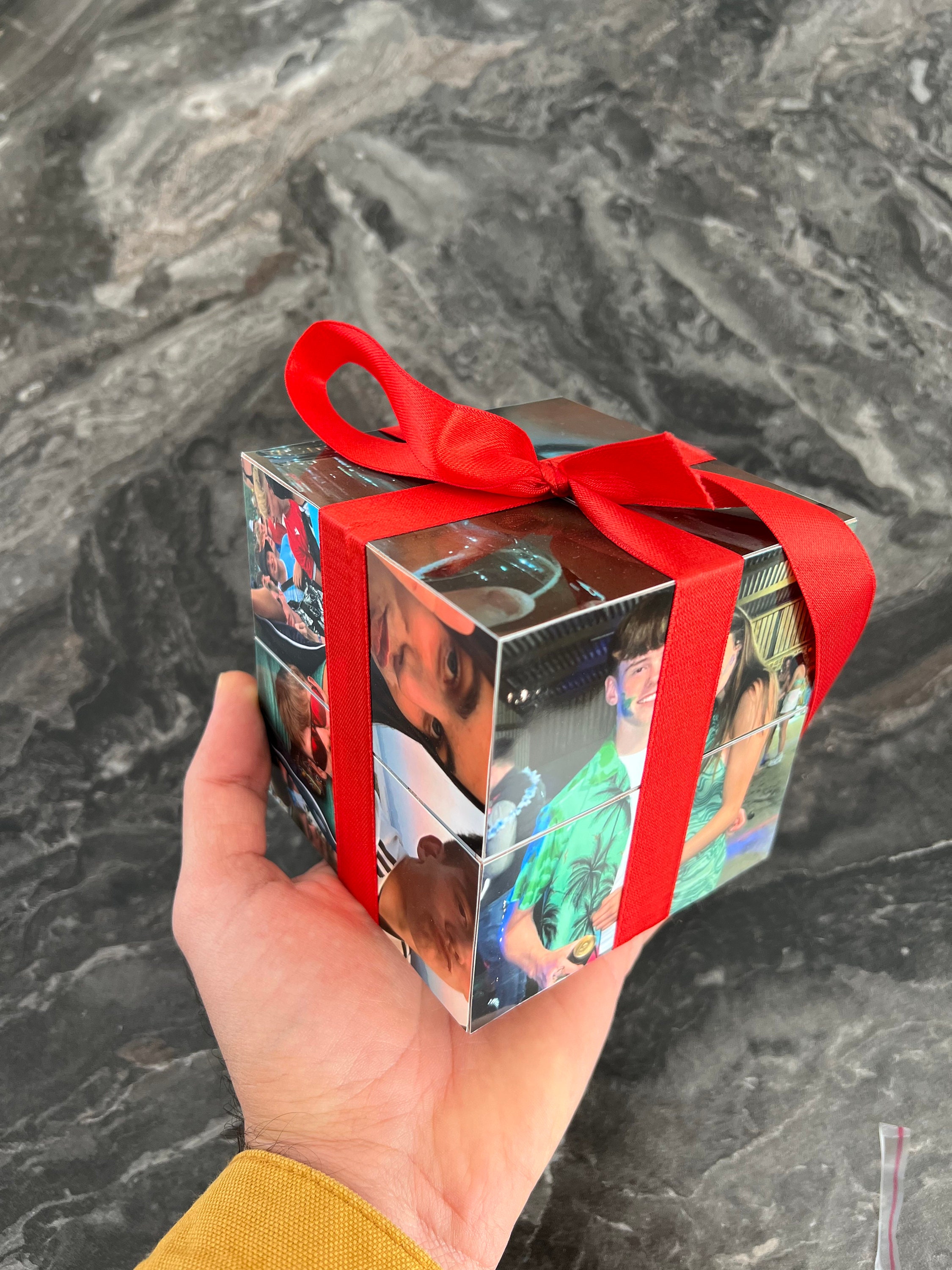 Cube Gift Cube Infinity Photo Cube Photo Cube Picture - Etsy
