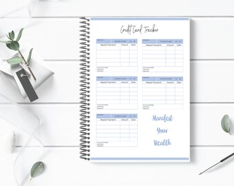 Credit Card Balance Tracker - Etsy