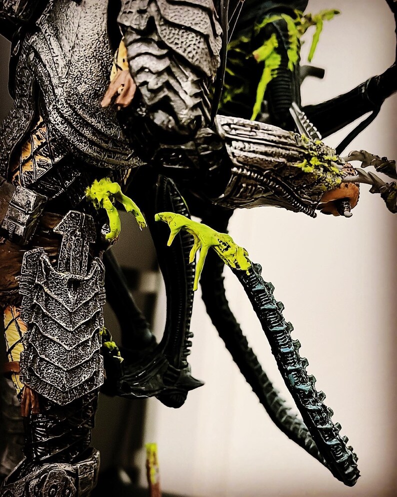 Scar Predator/ Xenomorph Alien Statue - Etsy