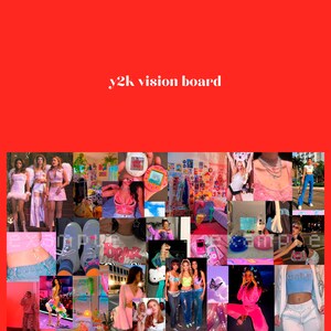Printable Y2K Aesthetic Vision / Inspirational / Manifestation Board - Etsy
