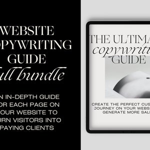 Website Copy Template | Website Content | Website Copywriting | Content ...