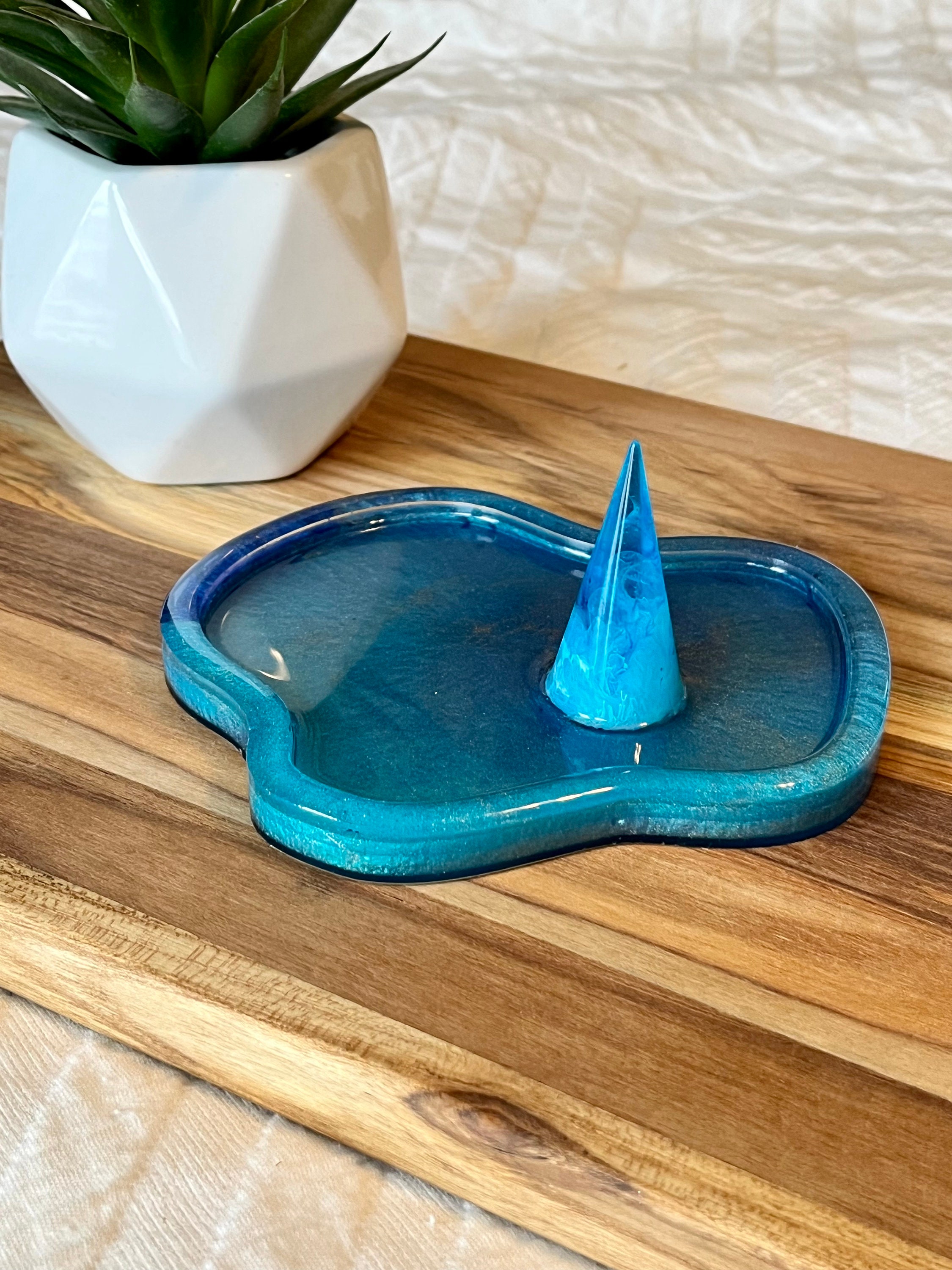 Water Droplet Tray and Ring Holder Trinket Tray Jewelry Tray - Etsy