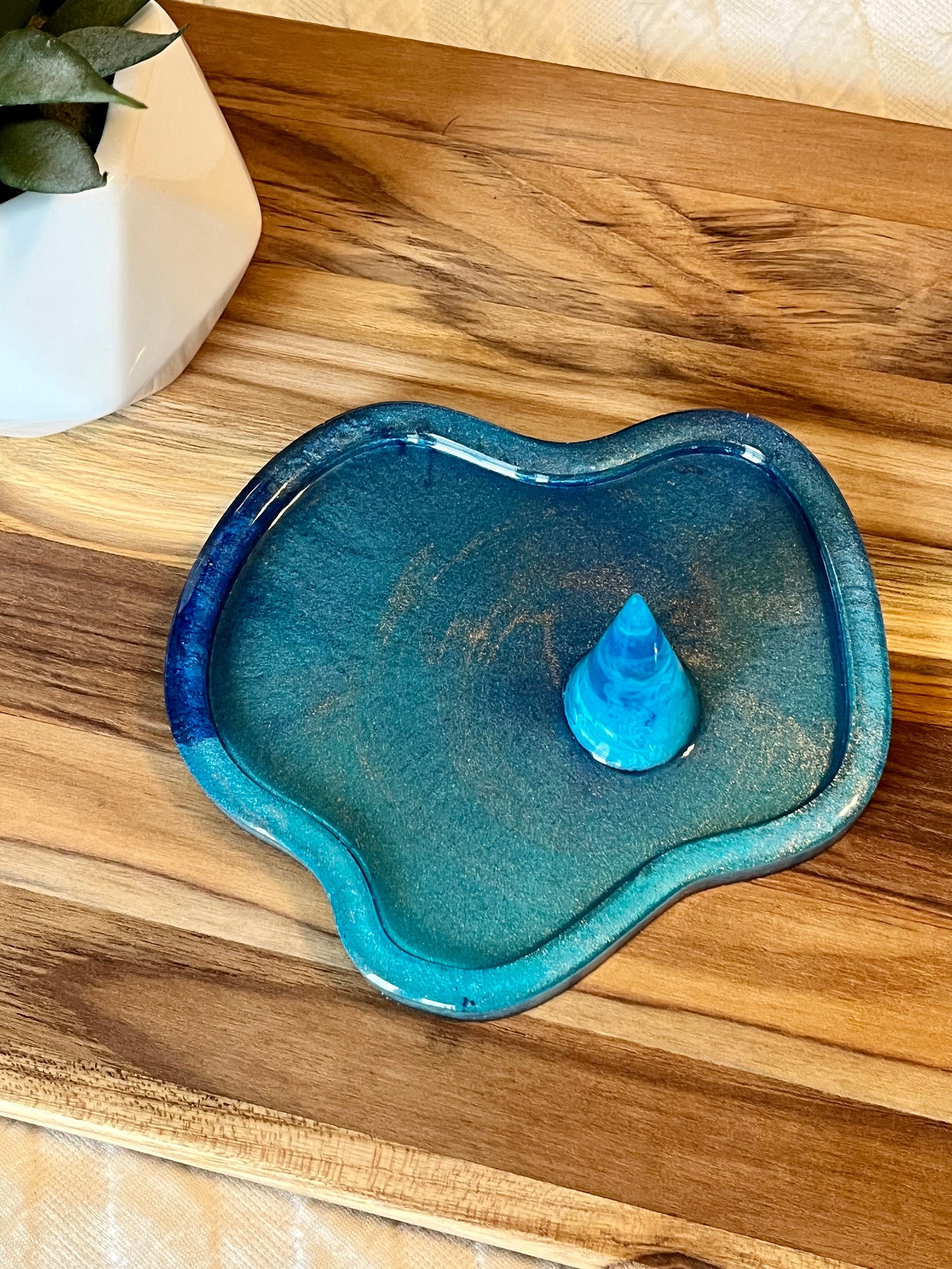 Water Droplet Tray and Ring Holder Trinket Tray Jewelry Tray - Etsy