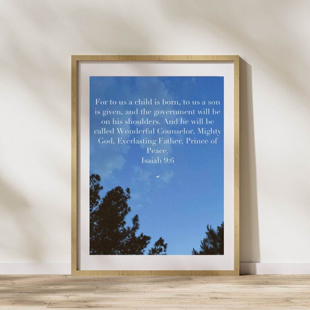 Silhouette Scripture Pictures - Etsy