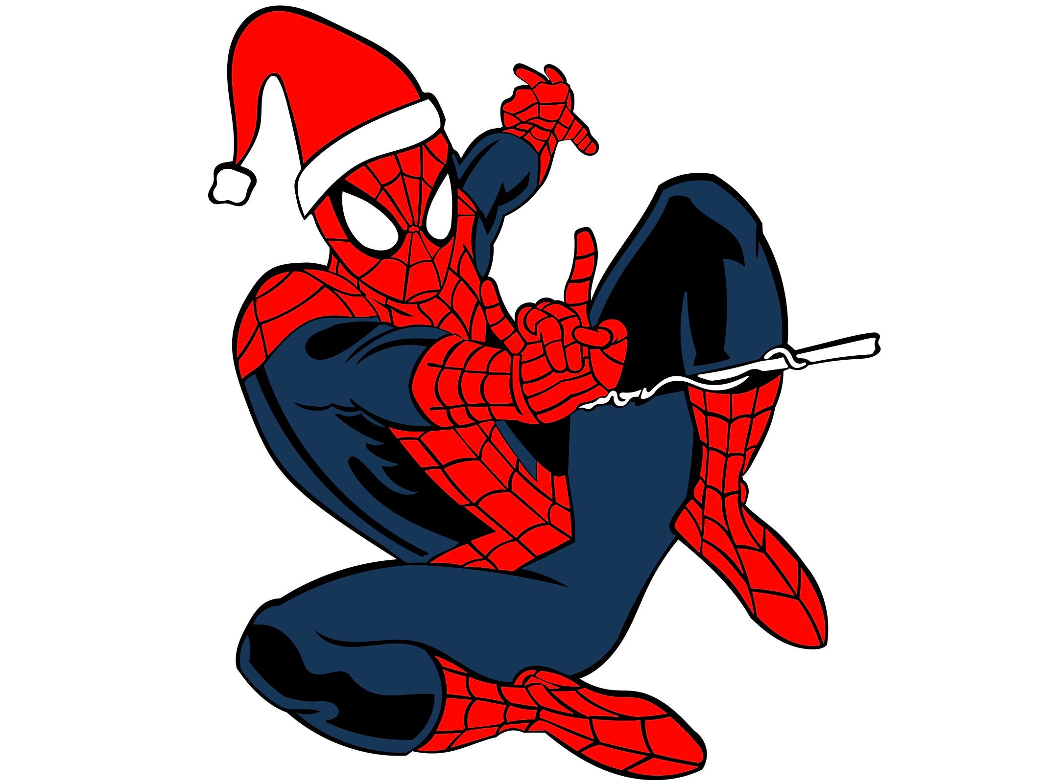Spiderman Svg Spiderman Christmas Svg Spiderman Png | Etsy UK