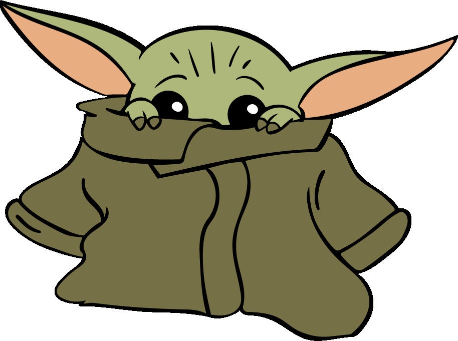 Star Wars Svg Star Wars Png Grogu Svg - Etsy