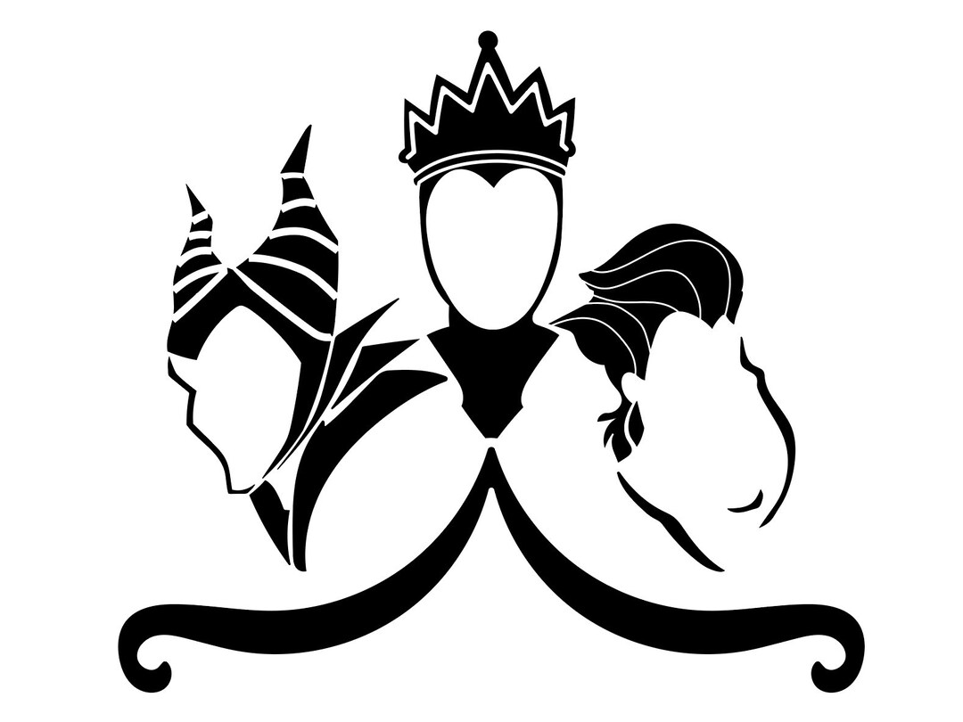 Evil Queens SVG Villains SVG Lady Villains SVG - Etsy Australia