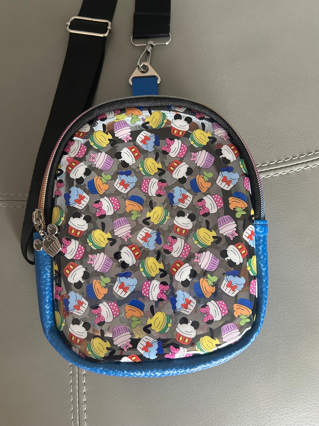 Clear Sling Bag, Mini See Through Backpack, Stadium Bag, Fun and ...