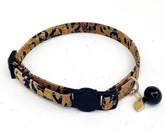 Leopard Cat Collar Breakaway Cat Collar - Etsy