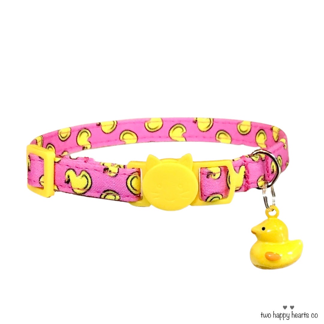 Duck Cat Collar Duck Kitten Collar Duck Dog Collar With Duck Bell Cute ...