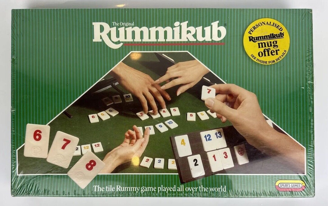 The Original Rummikub Board Game Vintage 1988, New & Sealed - Etsy ...