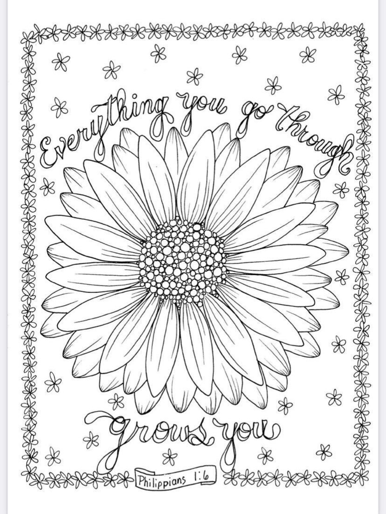 157 Adult coloring pages with Bible verse | Etsy