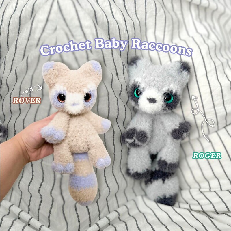 Raccoon Plush - Etsy