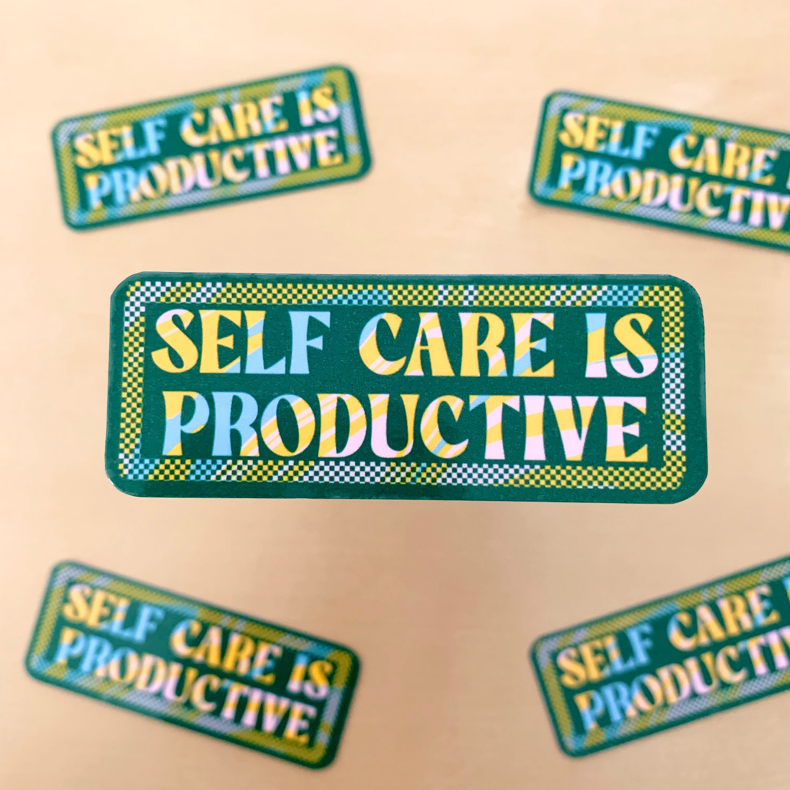 Self Care Quote Sticker Cute Laptop or Phone Case Decoration - Etsy
