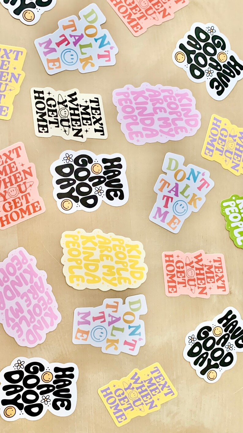 Have A Good Day Sticker – Happy Face Art, Laptop Decal (2.5 Inch) - Etsy