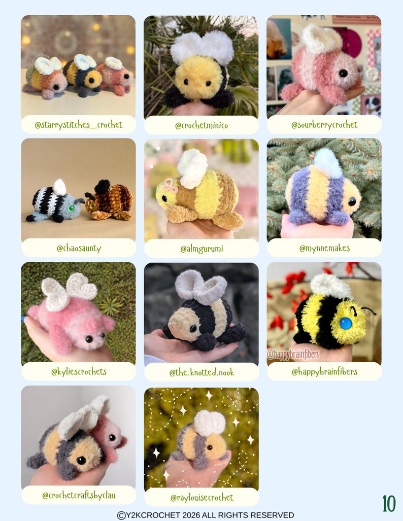 BABY Barnaby the Bumblebee Crochet Pattern: (PDF Pattern ONLY ...