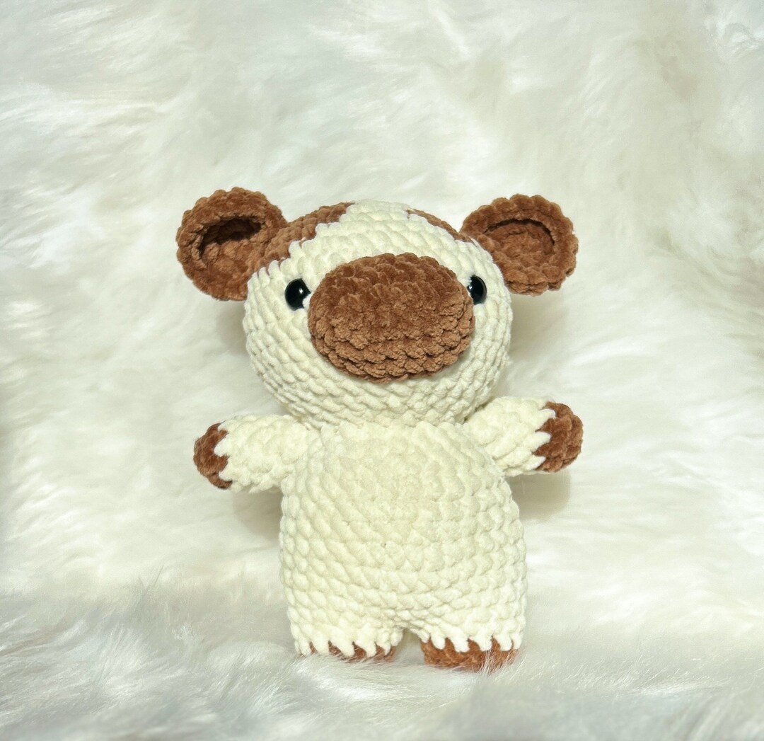 Soft Chocolate Cow Plushie, Handmade Cuddly Stuffed Animal, Cow Lovers ...
