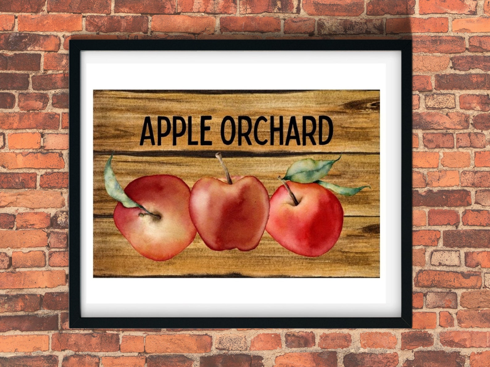 Apple Orchard SVG - Etsy