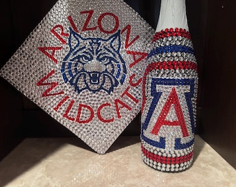 Custom Rhinestone Graduation Cap Topper - Etsy