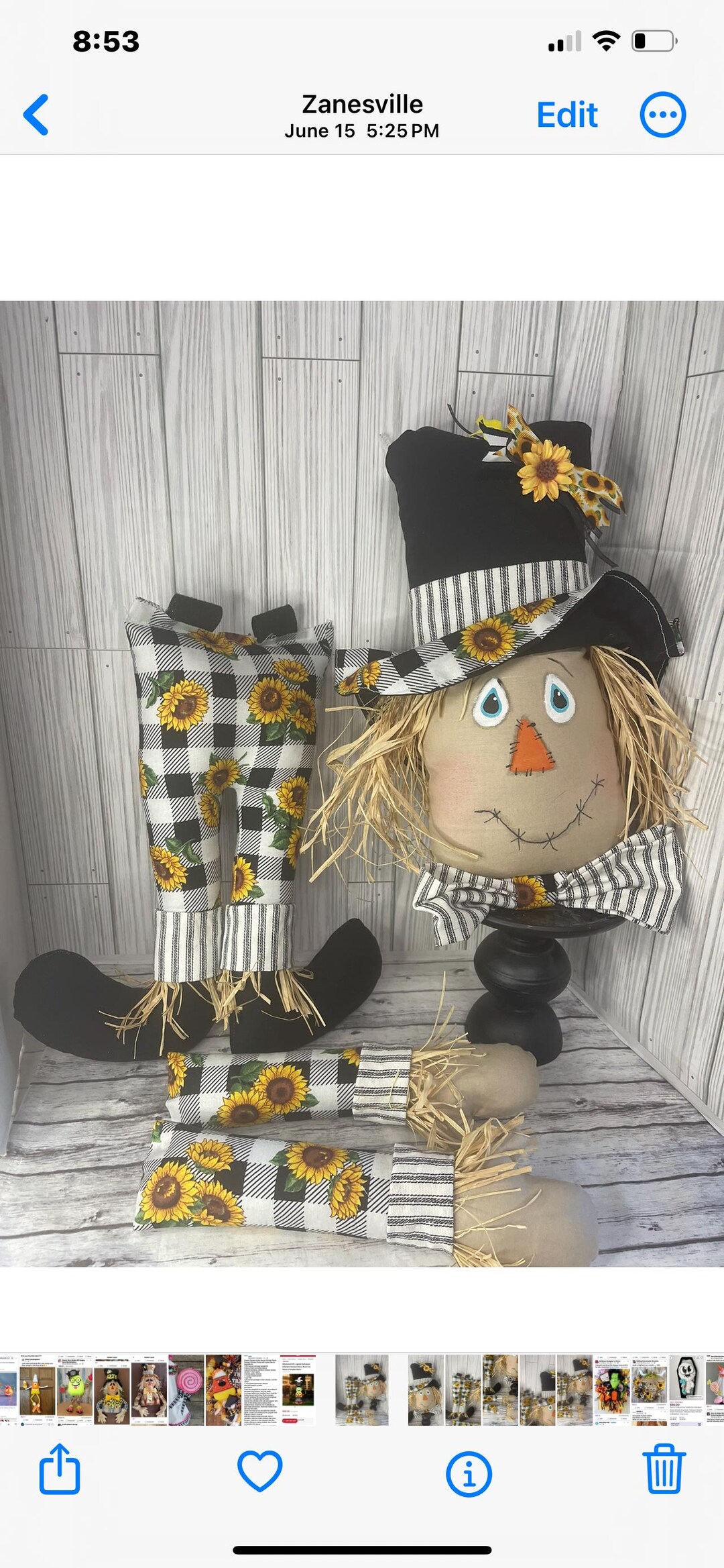 Scarcrow Wreath Attachment. Fall Wreath Attachment - Etsy