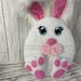 Easter Bunny Wreath Attachment Egg Shaped Bunny Bunny Door Hanger - Etsy